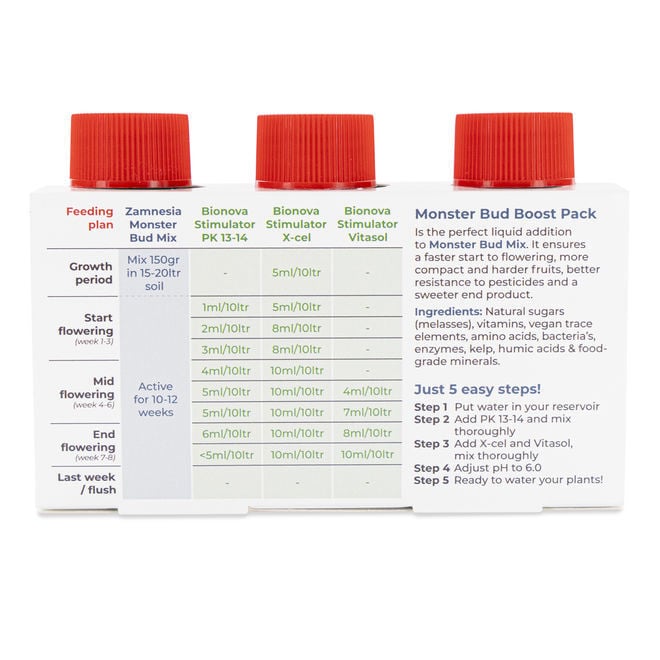 Monster Bud Boost Pack | Bionova | Engrais - Zamnesia